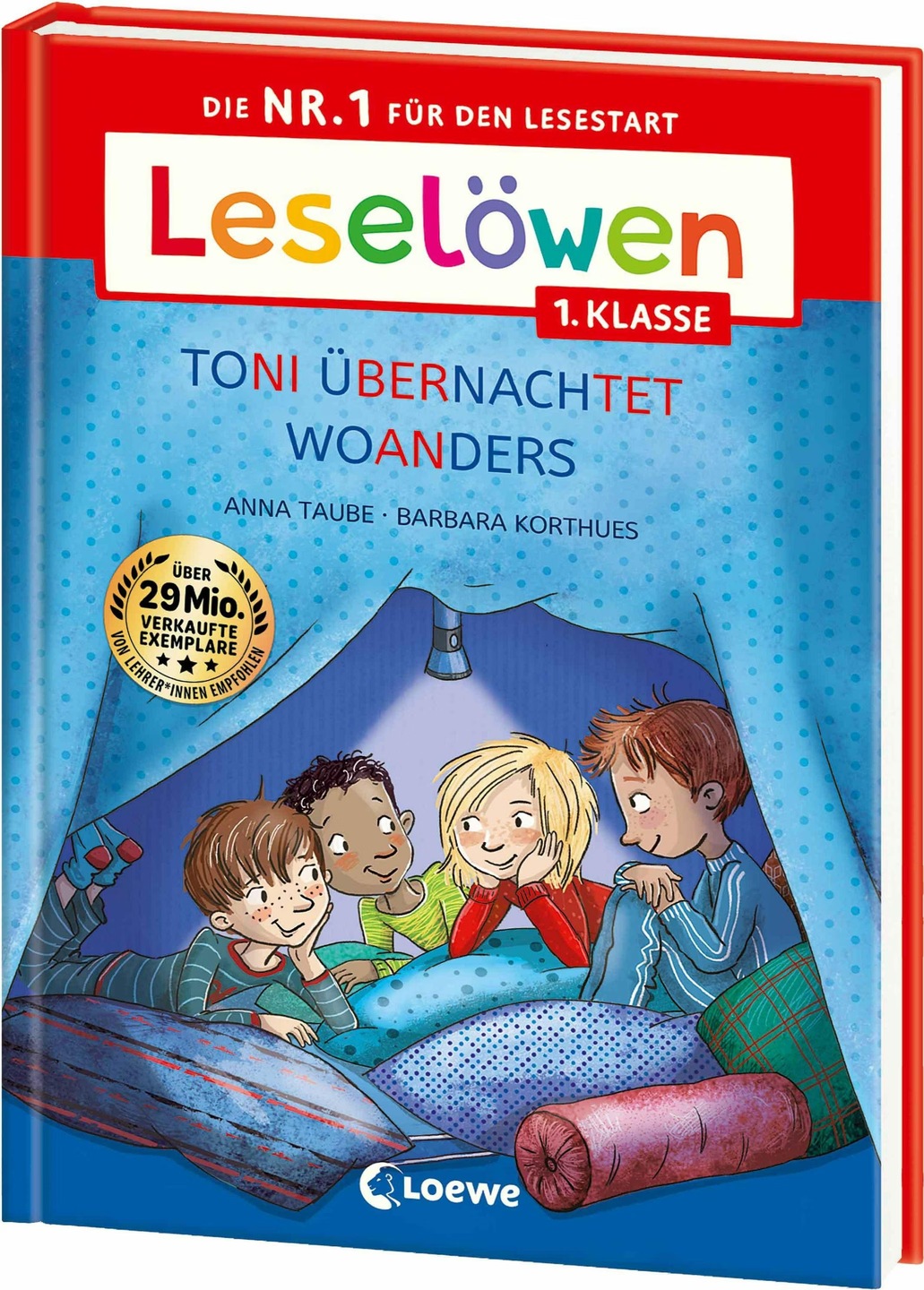 Loewe Leselöwen 1. Klasse - Toni übernachtet woanders ...
