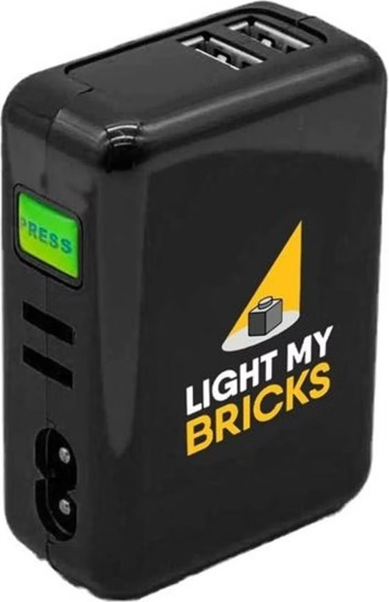 Light my bricks Universal Power Adaptor 5V 4 Amp USB Wall Adaptor - Galaxus