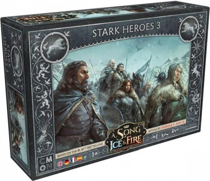 Cmon CMND0189 - A Song of Ice & Fire Stark Heroes 3 (Helden von Haus Stark 3), Miniaturenspiel ...