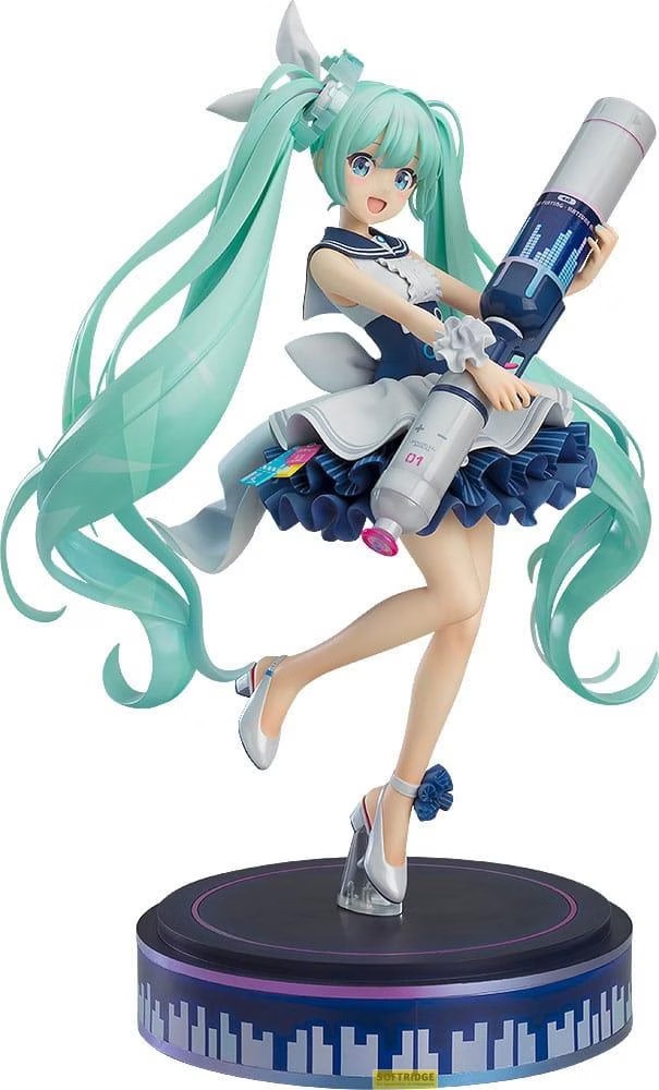 Max Factory Hatsune Miku PVC Statue 1/7 Blue Archive Ver. 26 cm - Galaxus