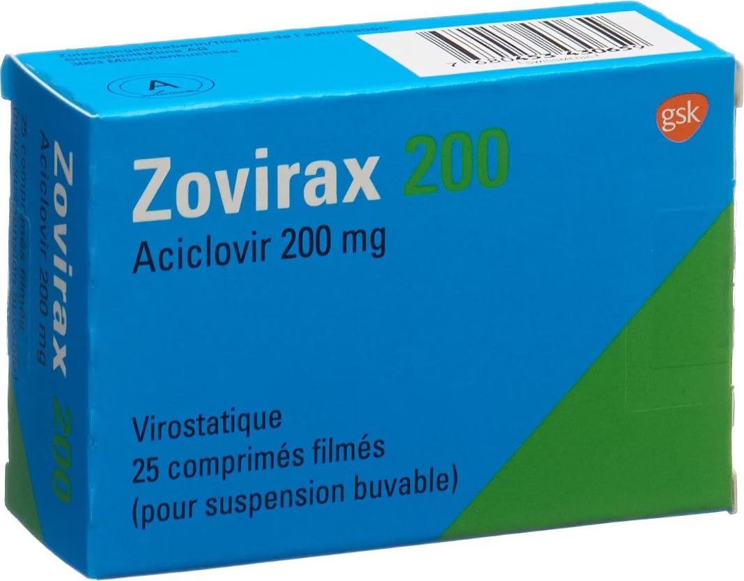 Zovirax Filmtabl 200 mg 25 Stk - kaufen bei Galaxus