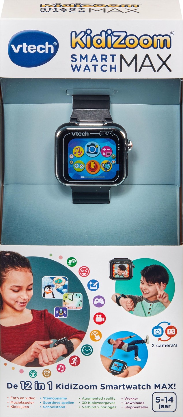 VTech Nl Kidizoom Smartwatch Max Black - kaufen bei Galaxus