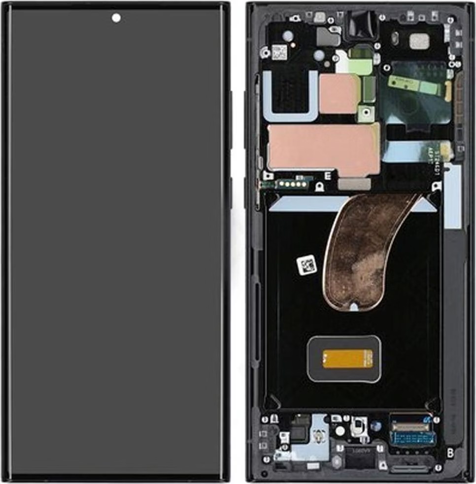 Samsung LCD + Touch + Frame für S918B Galaxy S23 Ultra - graphite ...