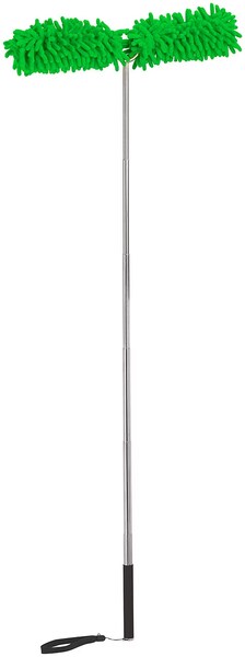 Sichler Set of 2 malleable microfiber duster, 2 heads, telescopic, up ...