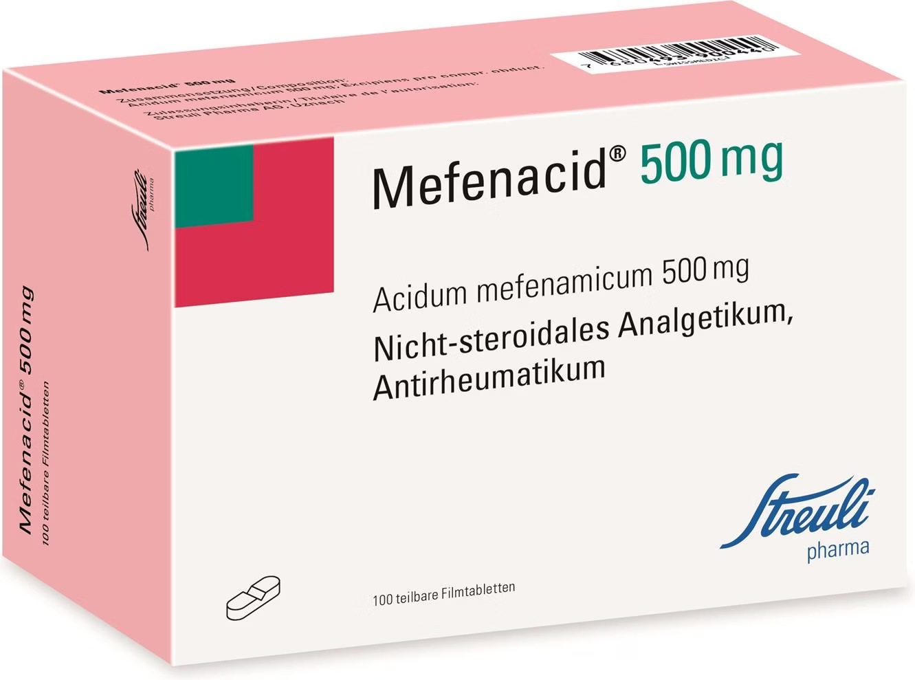 Mefenacid Filmtabl 500 mg teilbar 100 Stk - kaufen bei Galaxus