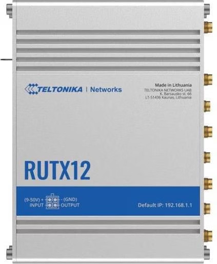 Teltonika RUTX12 (UK) 4G LTE Dual Cat6 - buy at Galaxus