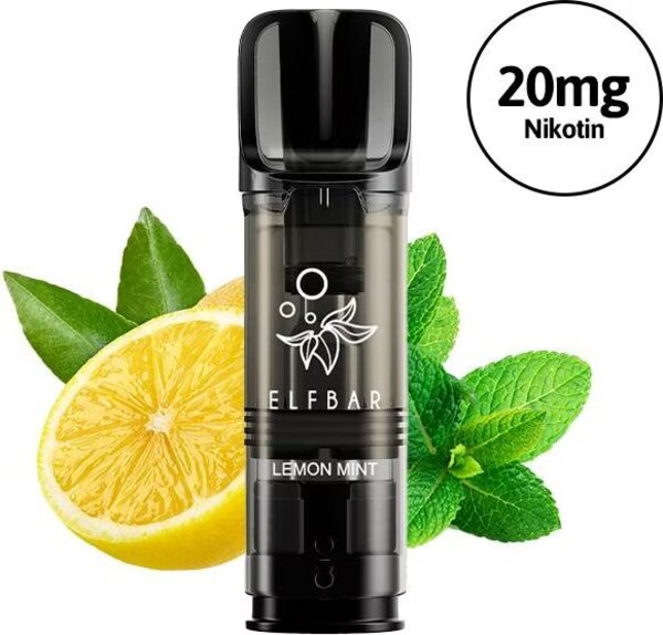 Elfbar ELFA Pro - 2ml Pods 20mg, Lemon Mint (Zitrone, Minze) - Galaxus