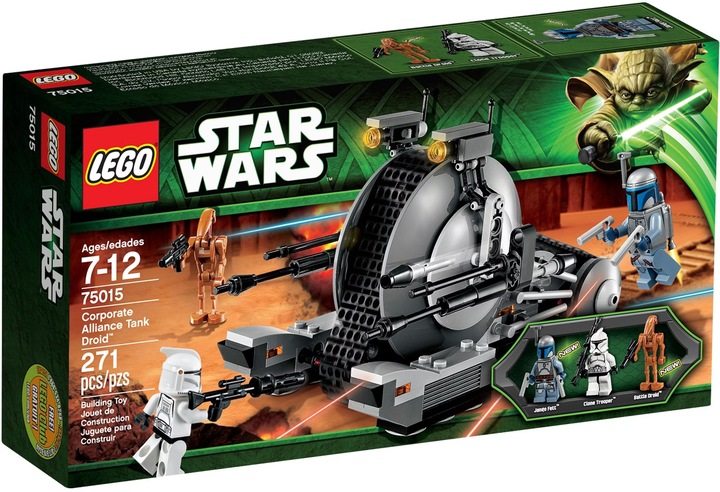 LEGO Corporate Alliance Tank Droid (75015, LEGO Star Wars) - Galaxus