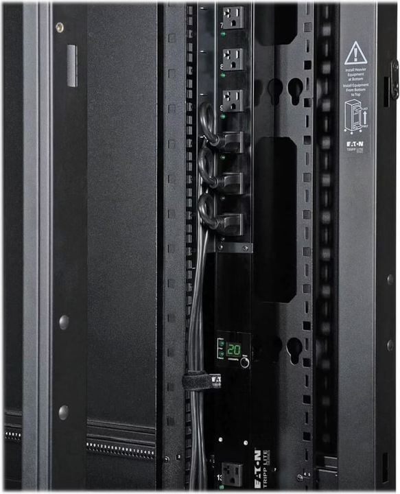 Eaton SmartRack Premium 42U Server Rack Enclosure Secure Standard-Depth ...