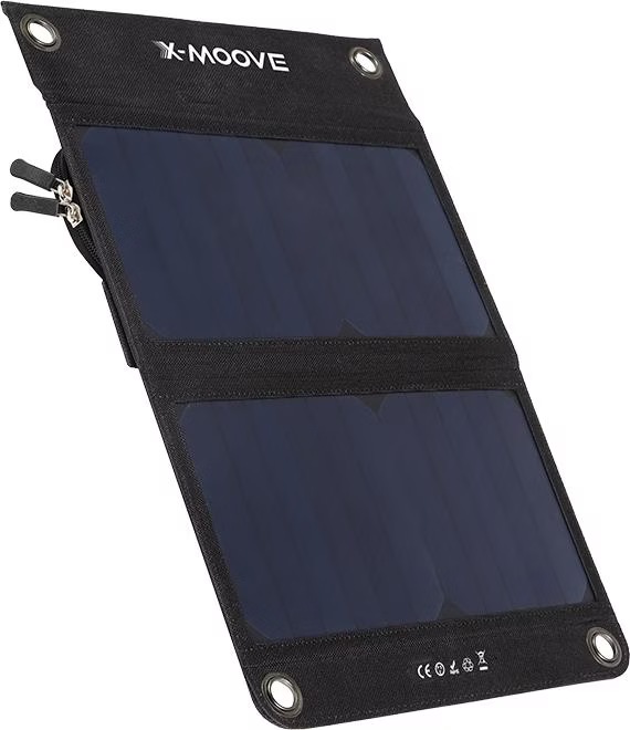 Livoo 12W solar panel with integrated battery (12 W, 0.62 kg) - Galaxus