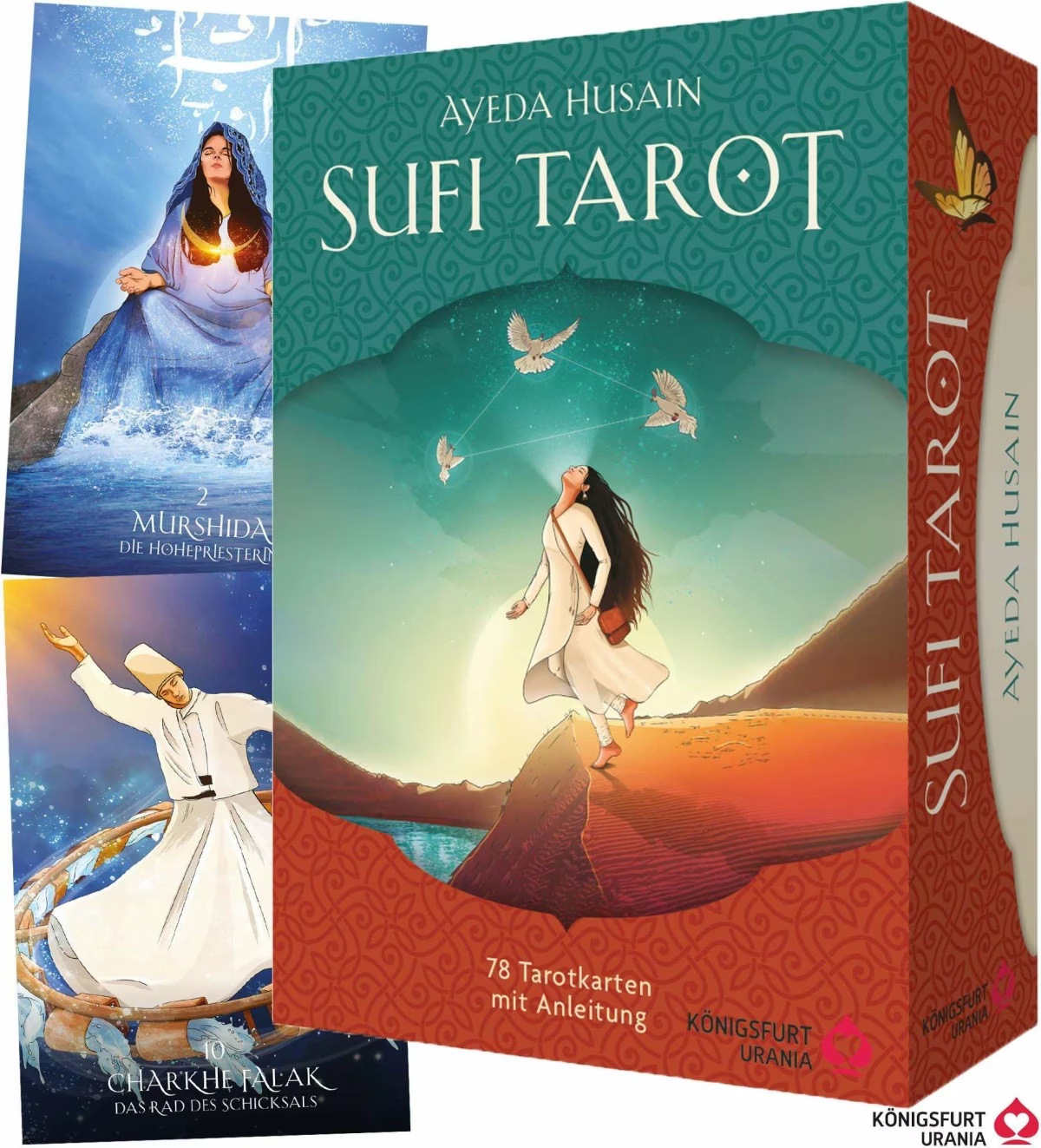 Tarot Sufi - La voie du cœur : 78 cartes de tarot avec instructions ...