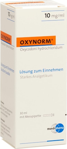 Oxynorm Lösung zum Einnehmen 10 mg/ml Fl 30 ml - kaufen bei Galaxus