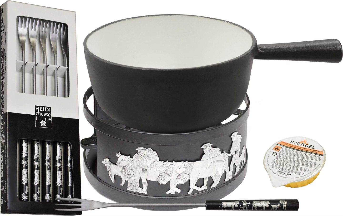 Heidi Cheese Line Appenzeller Fondue Set - kaufen bei Galaxus