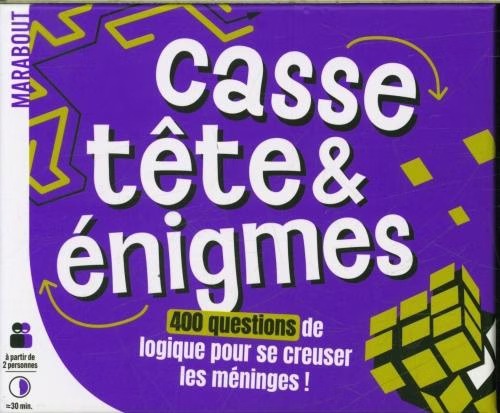 Casse tête & énigmes (Français, Herbaut Stéphanie, Aznar Gwenaëlle ...
