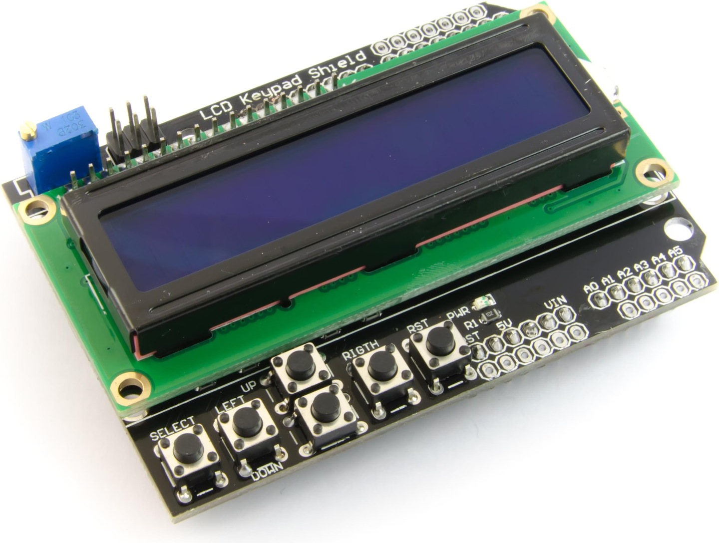 Purecrea LCD 1602 Keypad Shield für Arduino UNO - kaufen bei Galaxus