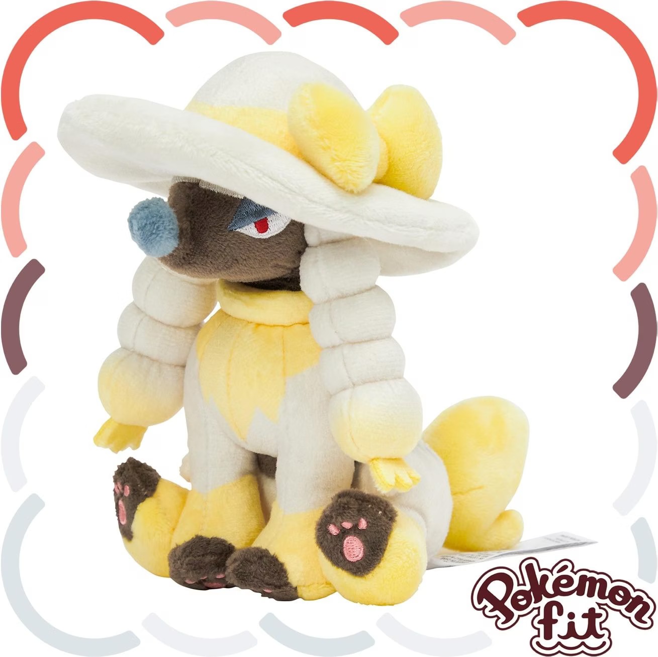 Pokémon Furfrou (Debutante Trim) Sitting Cuties Plush - 16 cm (16 cm ...
