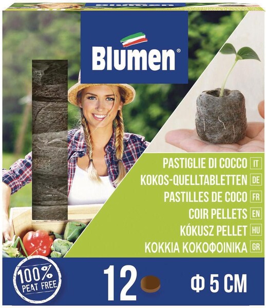 Blumen Coconut Swelling Tablets - buy at Galaxus