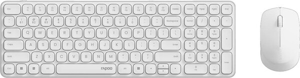 Rapoo 9310M Multi-mode desk set white (DE, Wireless) - buy at Galaxus