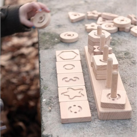 Bim-Ba Sensorische Geo-String-Formen - Sensory Geo String Shapes Bim-ba ...