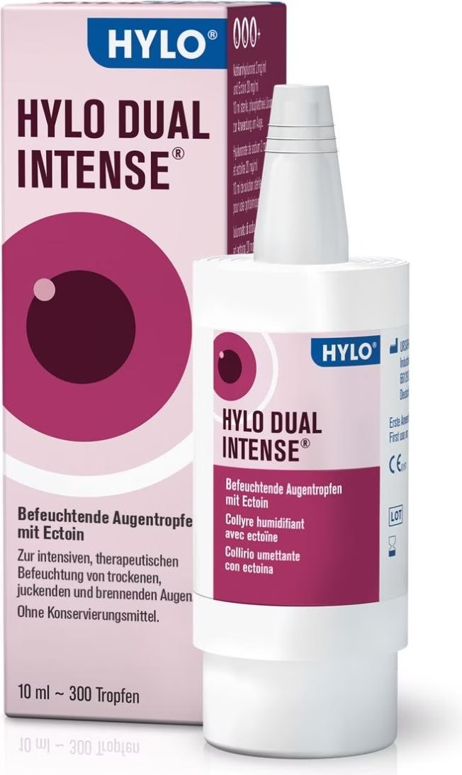 HYLO Double Intense (10 ml, Gouttes pour les yeux Dual Intense) - Galaxus