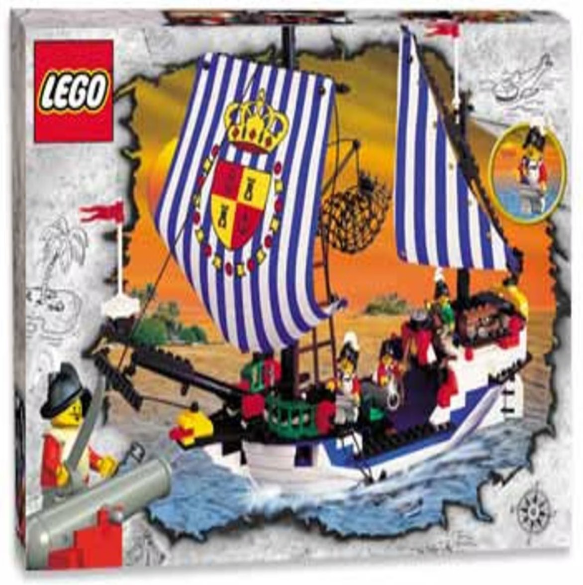 LEGO Spaniard Ship (Armada Flagship Reissue) (6291) - Galaxus