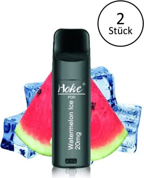 Hoke Pod Kartuschen (2 Stück) Watermelon Ice (Eis, Wassermelone) - Galaxus