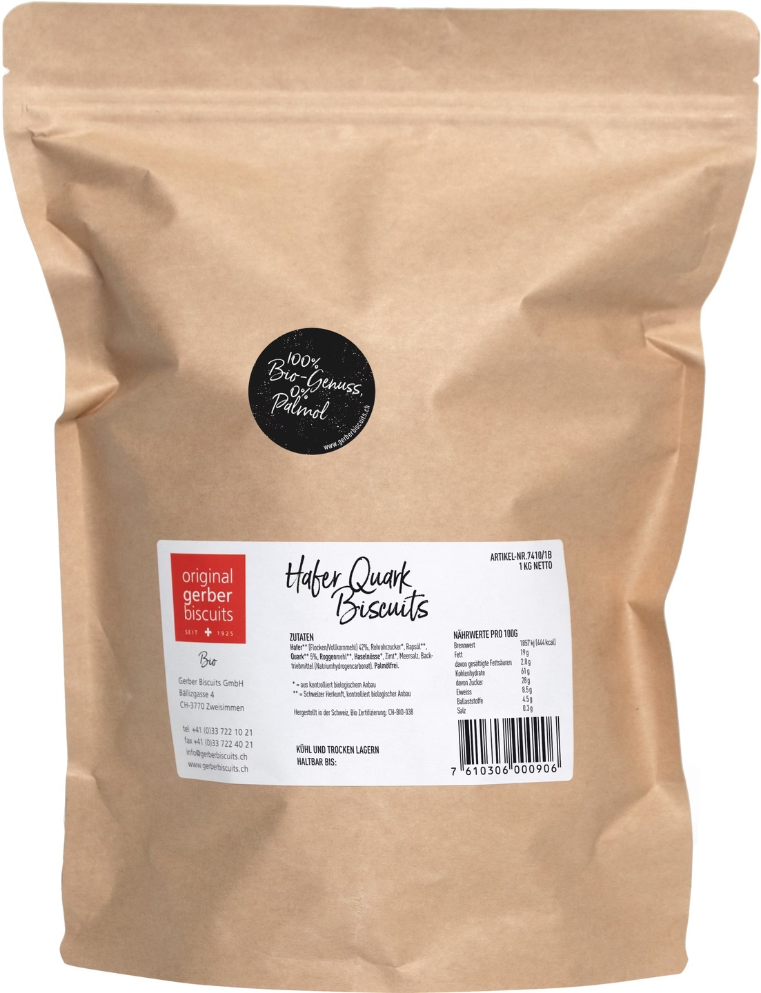 Gerber Biscuits Bio Hafer Quark Biscuits (1 Stk., 1000 g) - Galaxus