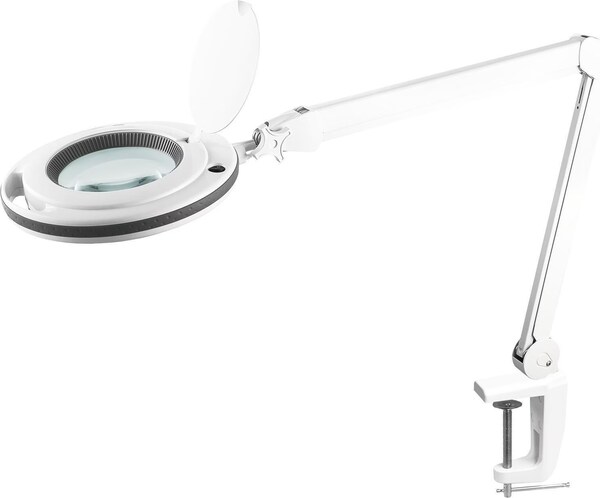 Rebel Microscope Rebel Table lamp with magnifying glass 5D 10W 6500K ...