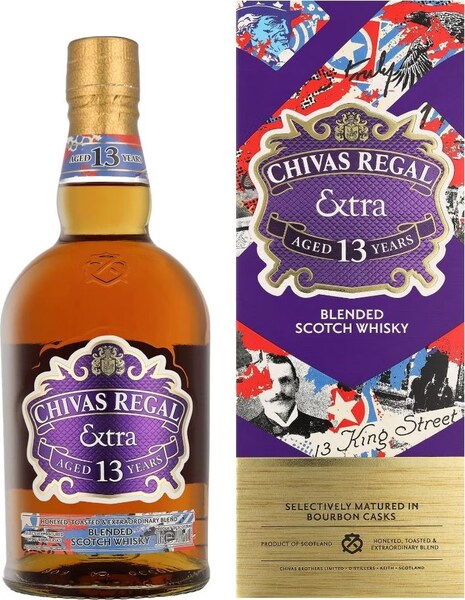 Chivas Regal EXTRA 13 Years Old BOURBON CASK Finish 40% Vol. 0,7l in ...