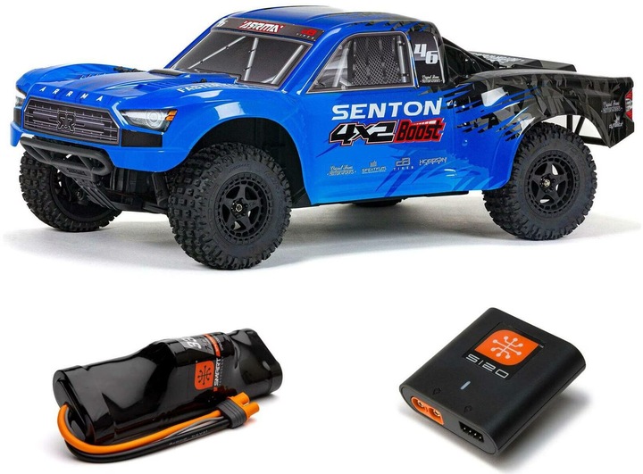 Arrma Short Course Truck Senton 4x2 Boost Mega, Blau RTR, 1:10 (RTR ...