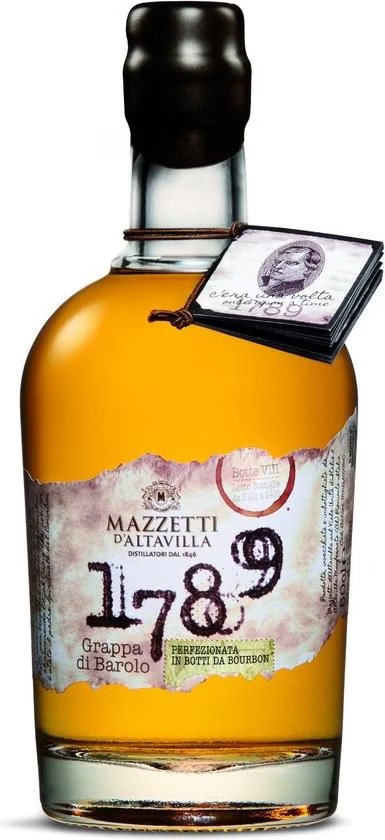 Mazzetti d'Altavilla Grappa di Barolo Bourbon Cask Finish Piemonte (1 x 50 cl) - Galaxus