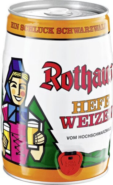 Rothaus Bräu Weizen 5 L Original Party-Fass (1 x 500 cl) - Galaxus