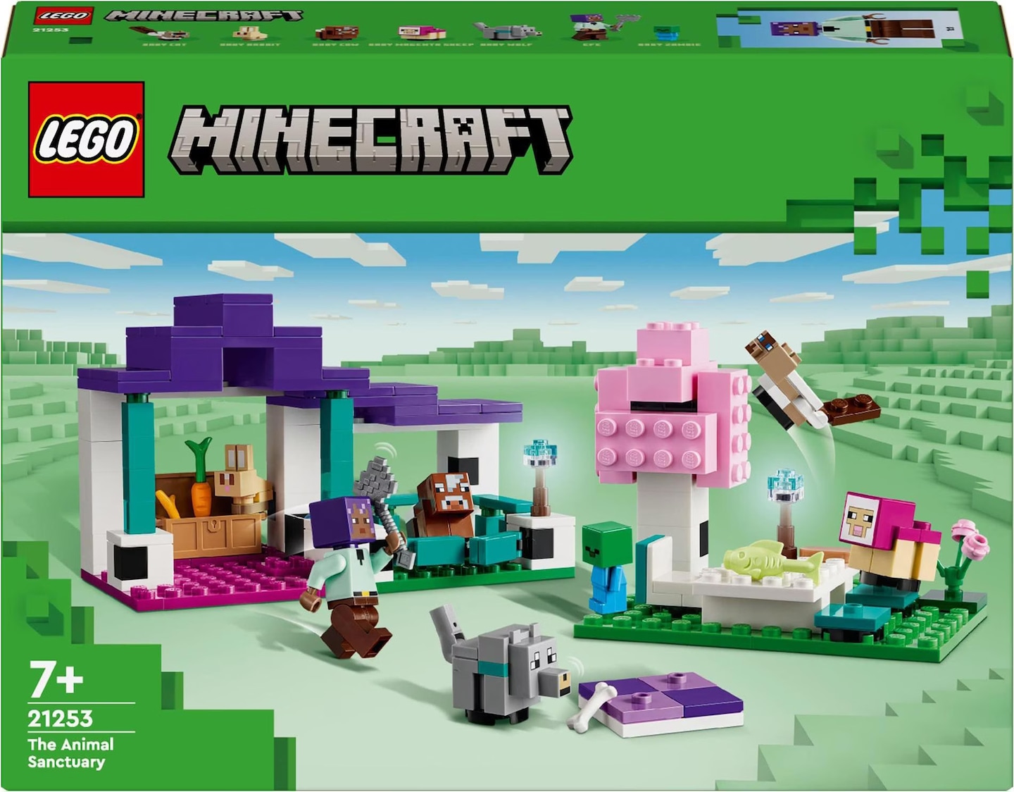 LEGO Das Tierheim (21253, LEGO Minecraft) - kaufen bei Galaxus