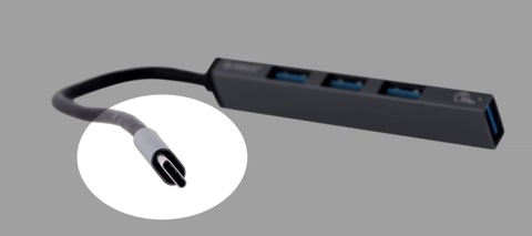 Orico AH-13-GY-BP (USB-C, 4 Ports) - kaufen bei Galaxus