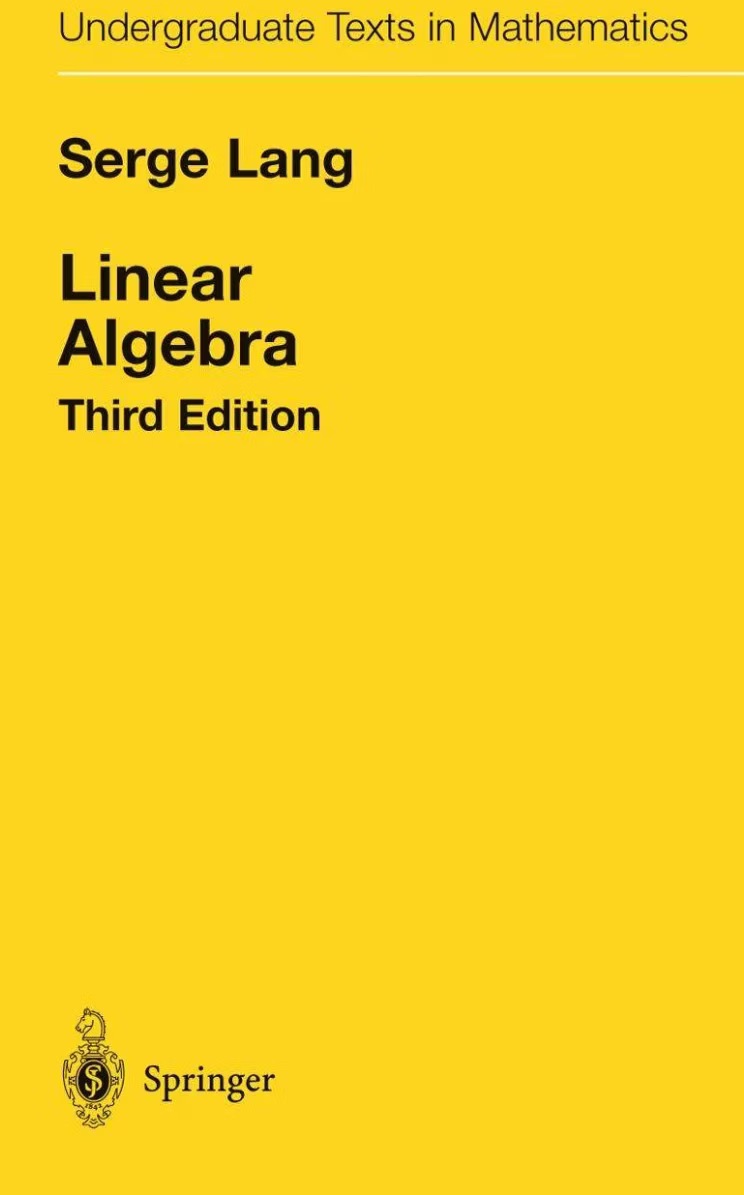 Linear Algebra (Englisch, Serge Lang, 1987) - kaufen bei Galaxus