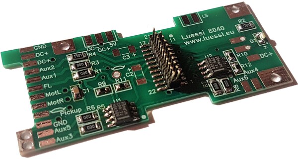 Lüssi Decoder adapter for Marklin steam locos, for LED - Galaxus