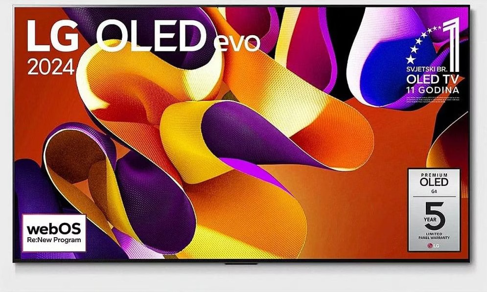 LG OLED55G42LW OLED evo Gallery Edition 140cm, UHD 4K, SMART (55", OLED ...