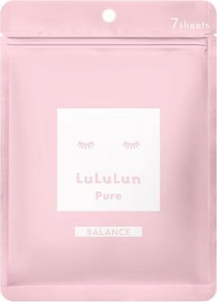 Lululun Pure, BALANCE Face Mask (Pink) - 7 Sheets - buy at Galaxus