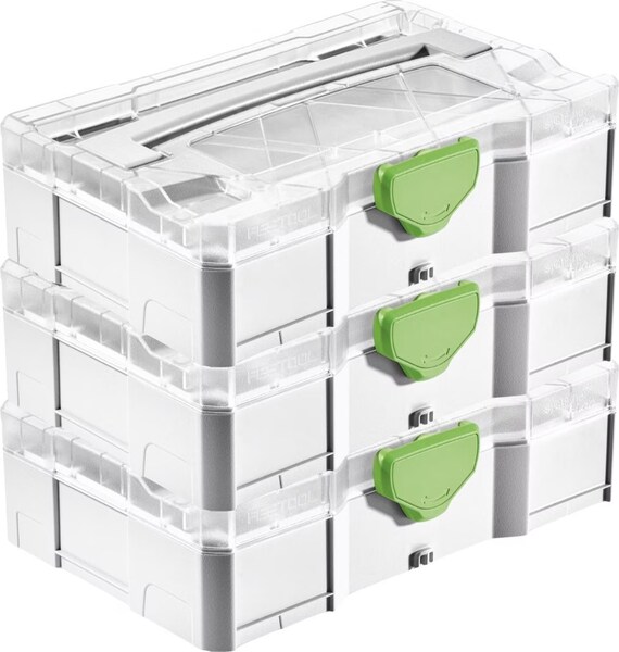Festool T-LOC SYS MINI 1 TL TRA MINI Systainer Scatola per minuteria ...