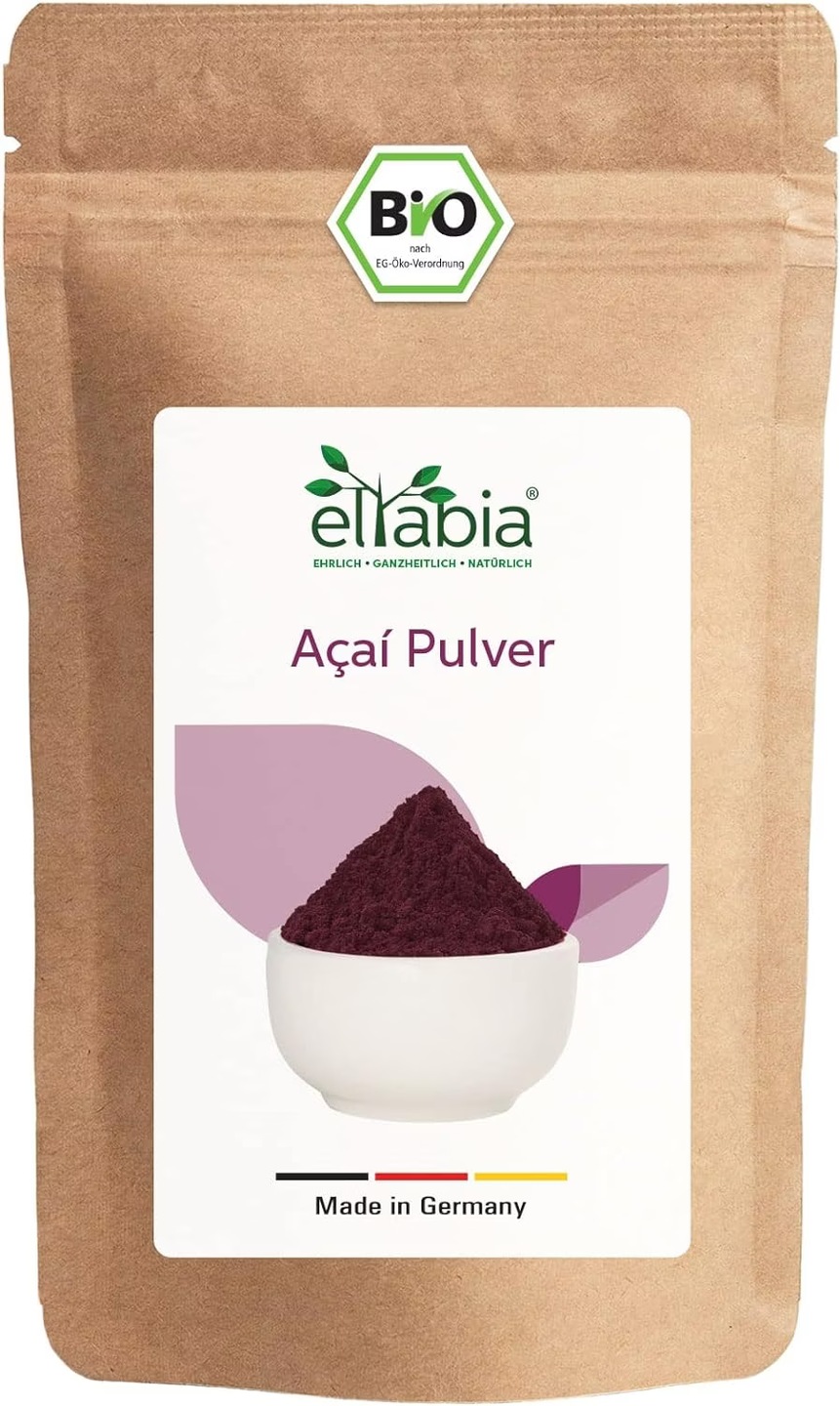 Eltabia Bio Acai Pulver in gefriergetrockneter Rohkost Qualität | 100% ...