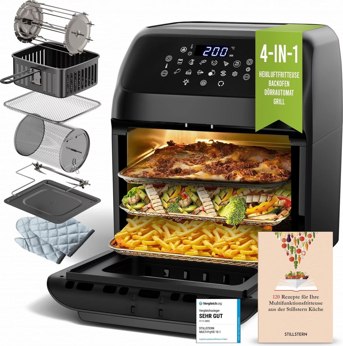 Stillstern Friggitrice ad aria calda 12L - acquista su Galaxus