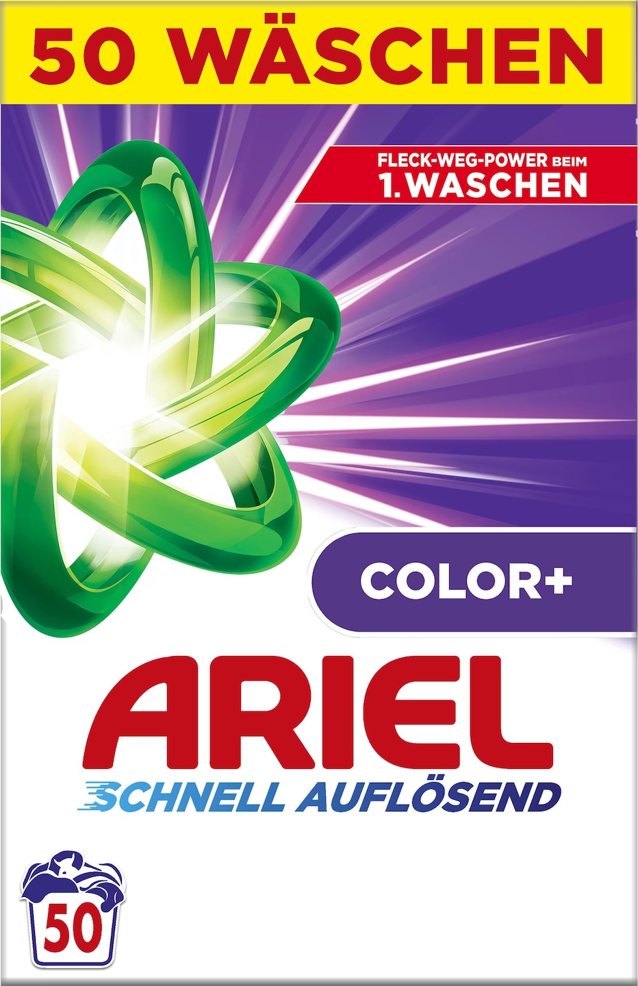 Ariel Color+ (50 Washing cycles, Powder) - buy at Galaxus