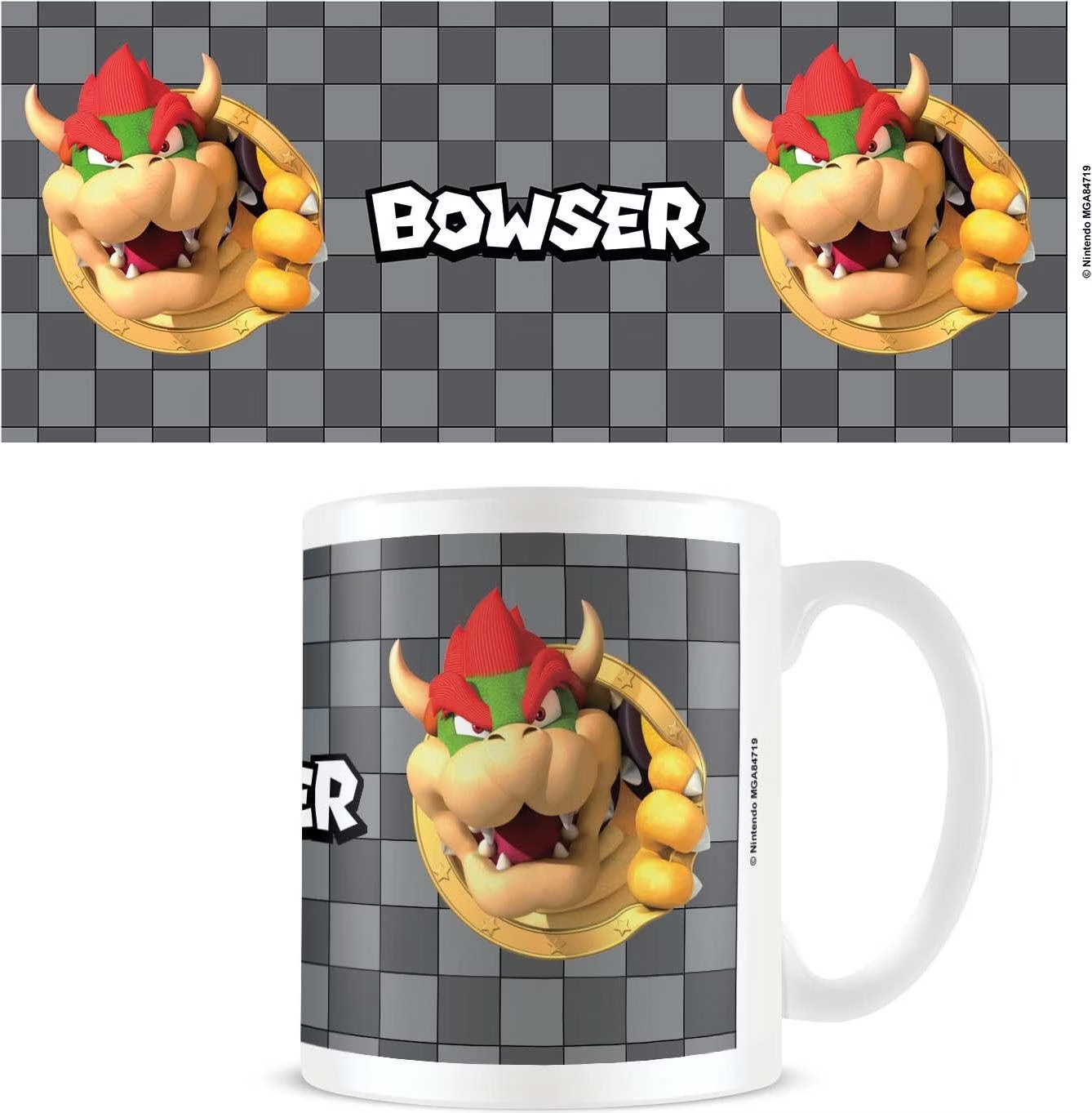 Pyramid Mug Super Mario (Bowser 3D Port) - White (1 x) - Galaxus