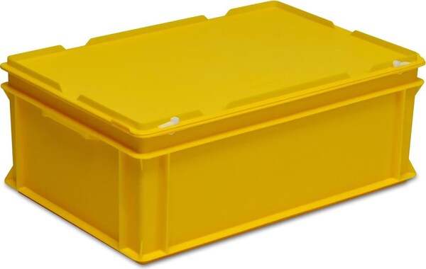 Utz RAKO stacking container with hinged lid (600 x 400 x 235 ...