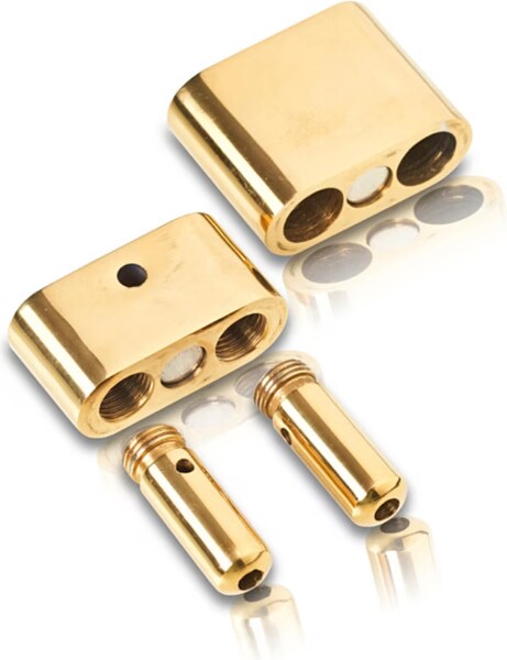 Kinky Monster Poppers Inhaler Double Steel Titan Gold - Galaxus