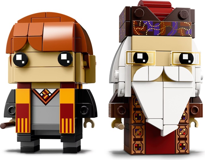 LEGO Brick Headz Ron Weasley und Albus Dumbledore 41621 (41621, LEGO ...