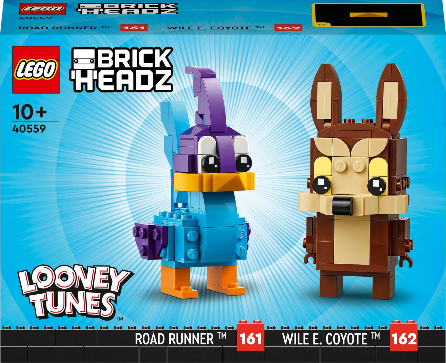 LEGO BrickHeadz - Road Runner & Wile E. Coyote (40559, LEGO Brickheadz ...
