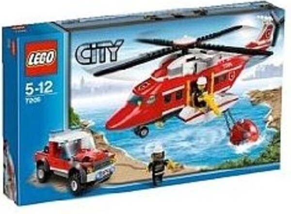 LEGO City Brandweerhelikopter - 7206 (7206, LEGO City) - Galaxus