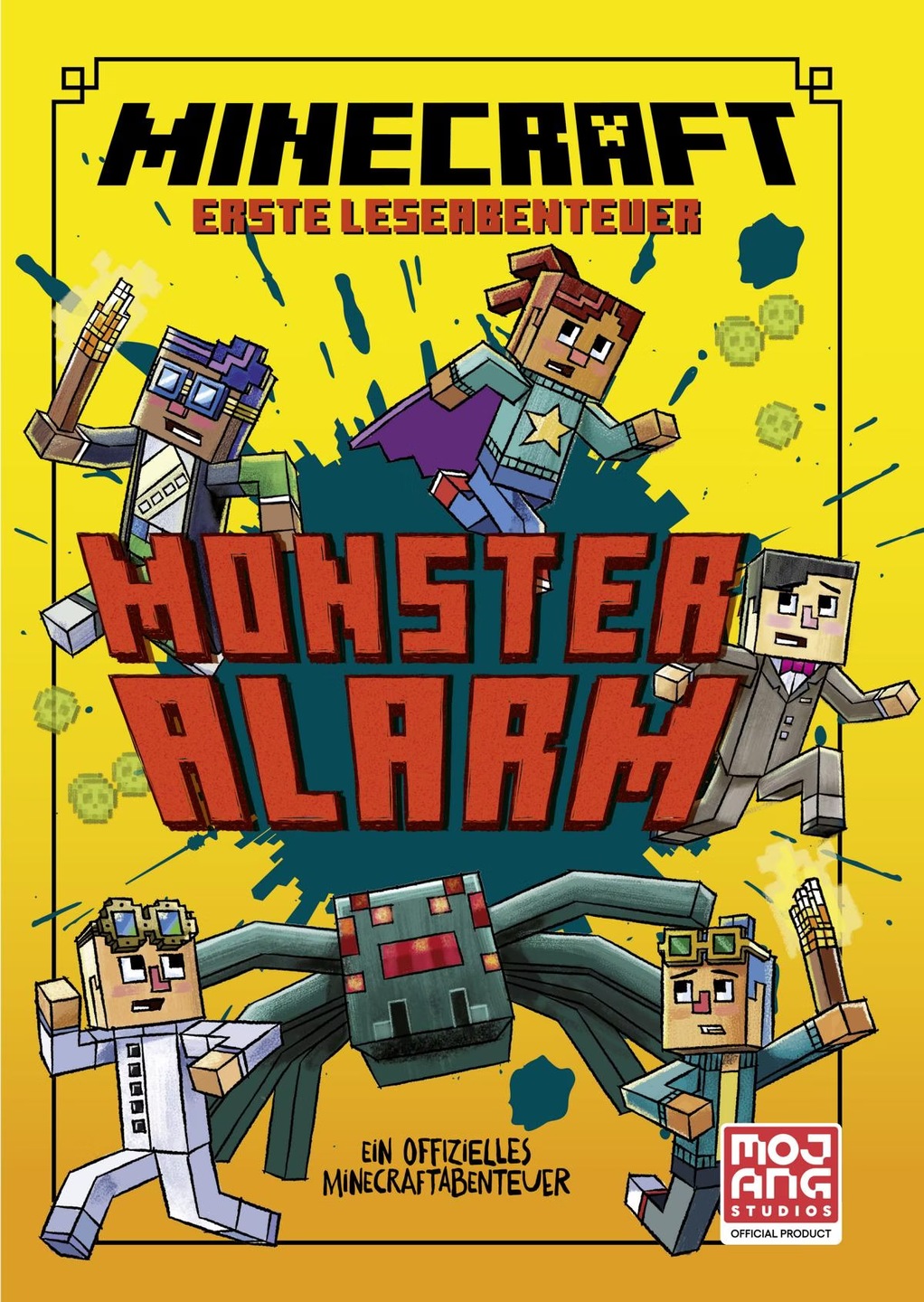 Minecraft First Reading Adventures - Monster Alert (German, Mojang From ...