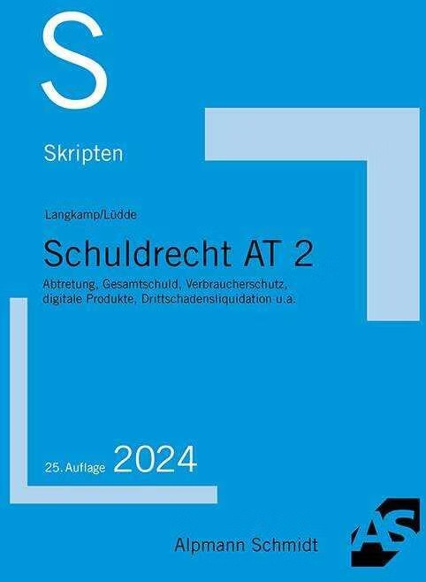 Skript Schuldrecht AT 2 (Deutsch, 2024) - kaufen bei Galaxus